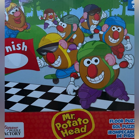 The jigsaw puzzle factory | Toys | New In Box Mr Potato Head 24 Piece ...